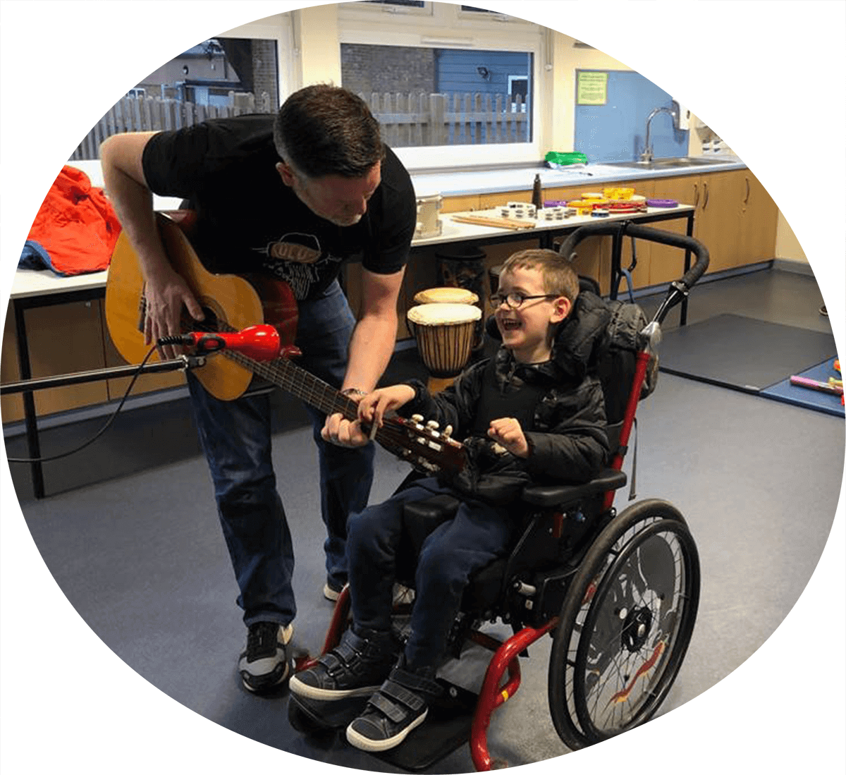 Activities for children in wheelchairs